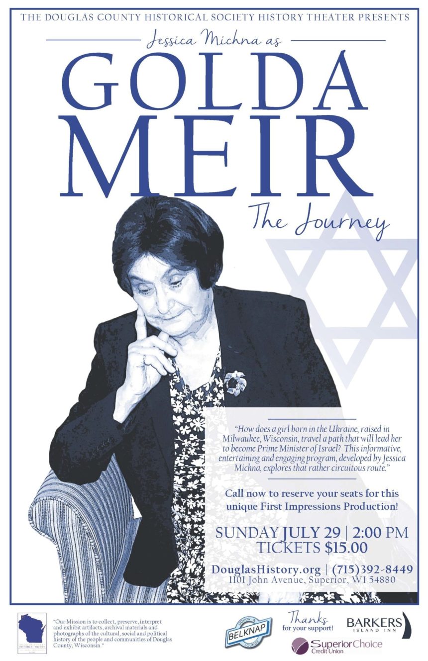 Golda Meir - The Journey - Douglas County Historical Society